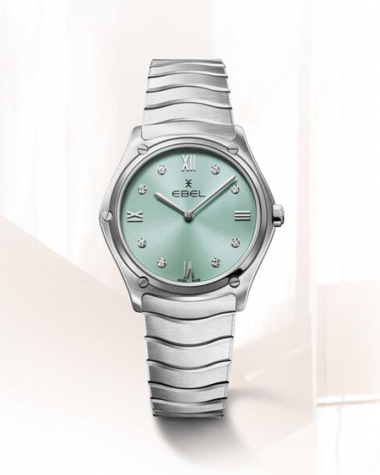 Ebel claSSic sport - Ebel Sport Classic Grande 33 mm, band en kast ...